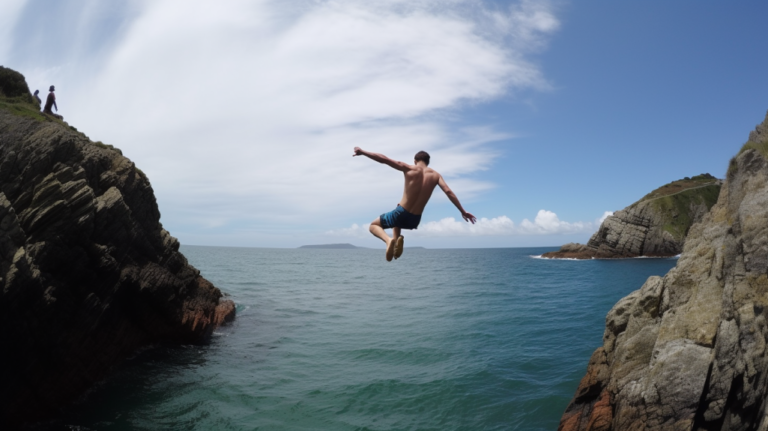 Cliff Jumping Safety and Technique - Blisss Magazine